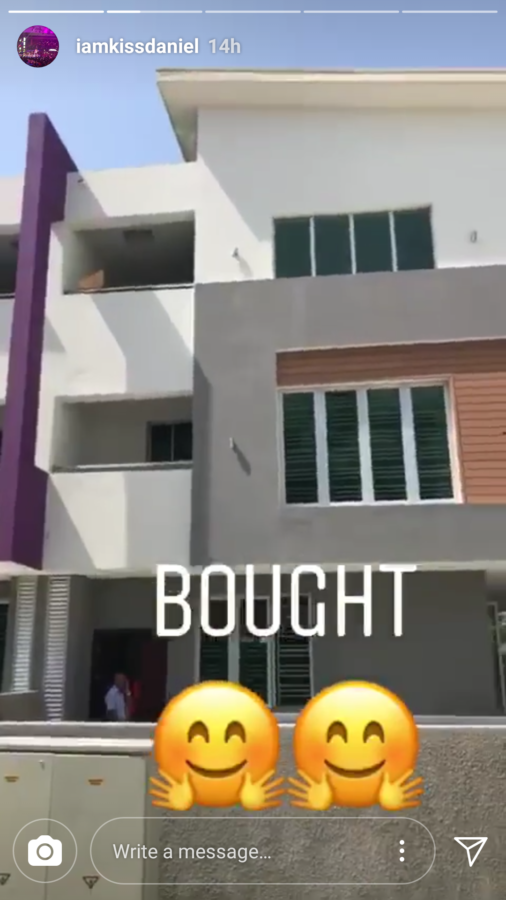 Kiss Daniel Buys A New House For His Unborn Child | Notjustok