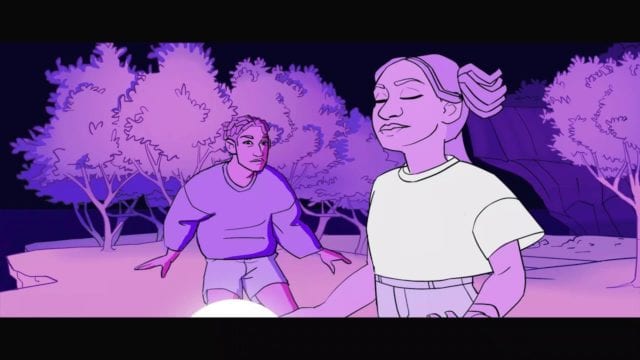 VIDEO: April Maey - Starry Night (Animation) | NotJustOk