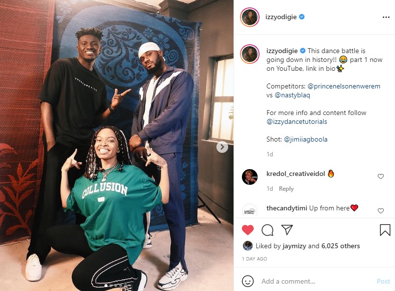 Watch Part One of Nastyblaq and BBNaija's Prince Dance Battle