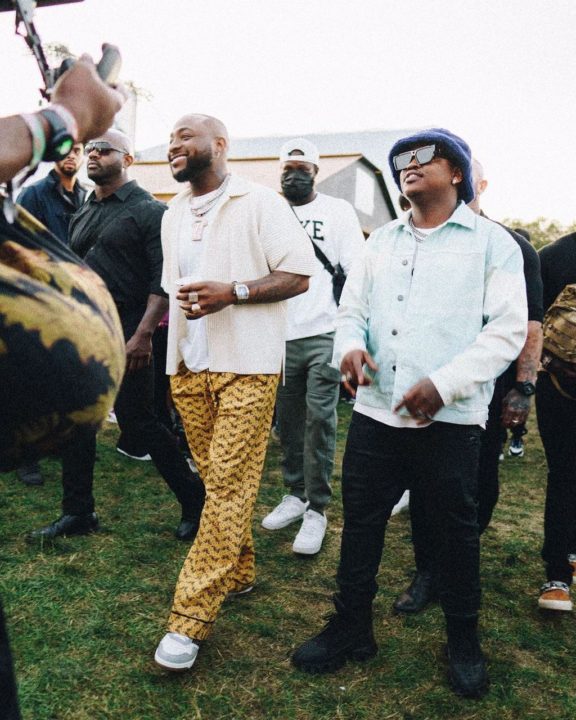 Watch Davido and Focalistic on Set of New Music Video in London