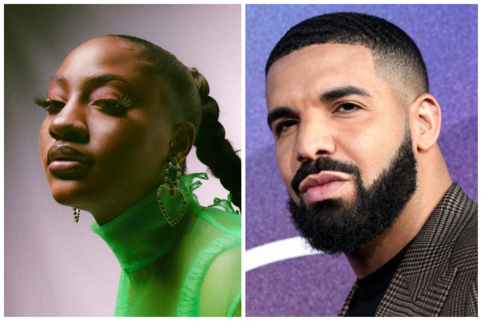 'Fountains Lyrics' by Drake and Tems - off CBL | Notjustok