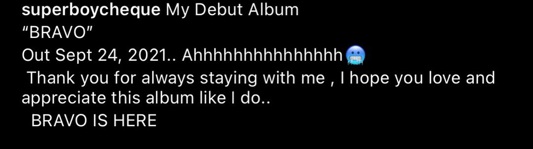 Cheque Announces Incoming Debut Album | SEE DETAILS