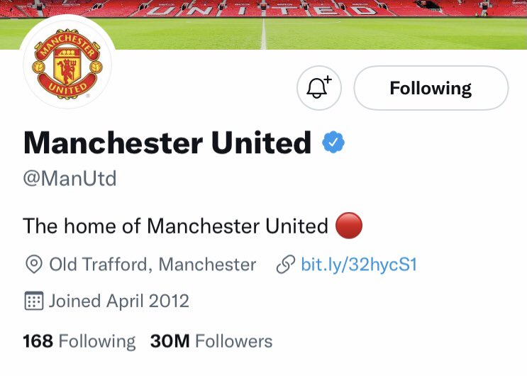 Manchester United Change Twitter Bio after Supporter Calls them out ...