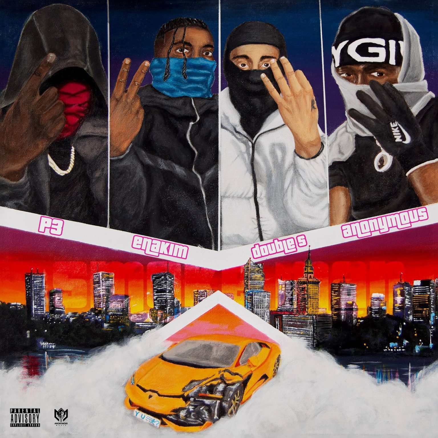 Anonymous Music, P3, Enakim, DoubleS, Anonymous - Smoke Man