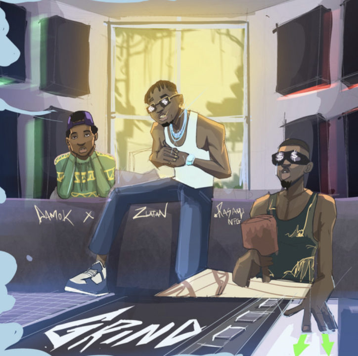 Official 'Grind' Remix Lyrics By Damo K Ft Zlatan | Notjustok