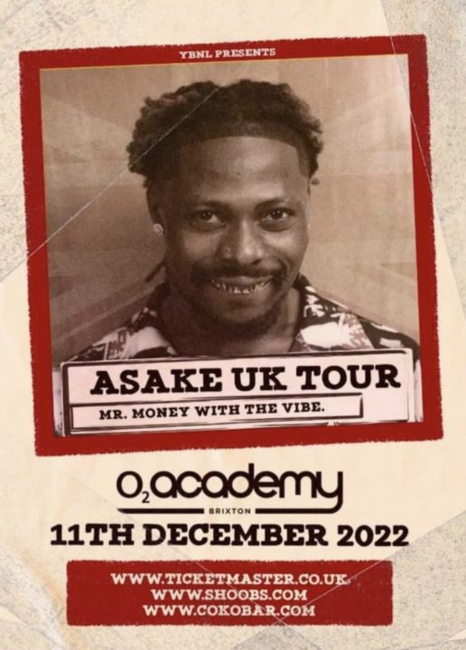 See Reactions As Asake Sells Out 02 Academy Within 2 Minutes See Reactions As Asake Sells Out 02 Academy Within 2 Minutes