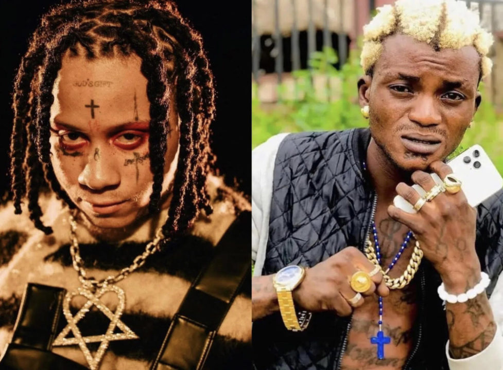 VIDEO: See American Rapper Trippie Redd Jamming To Portable's Music