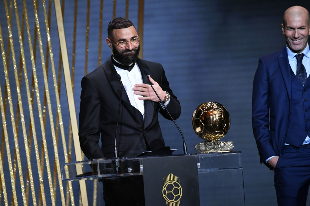 See How Karim Benzema Emerged Winner of the Ballon d'Or Award