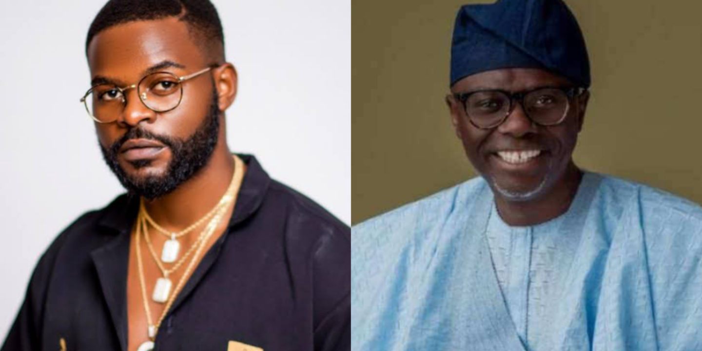 Falz responds to Sanwo-Olu's post on Lagos state governorship election