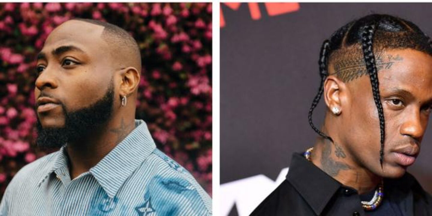 Davido reacts to Travis Scott's fourth album 'Utopia'