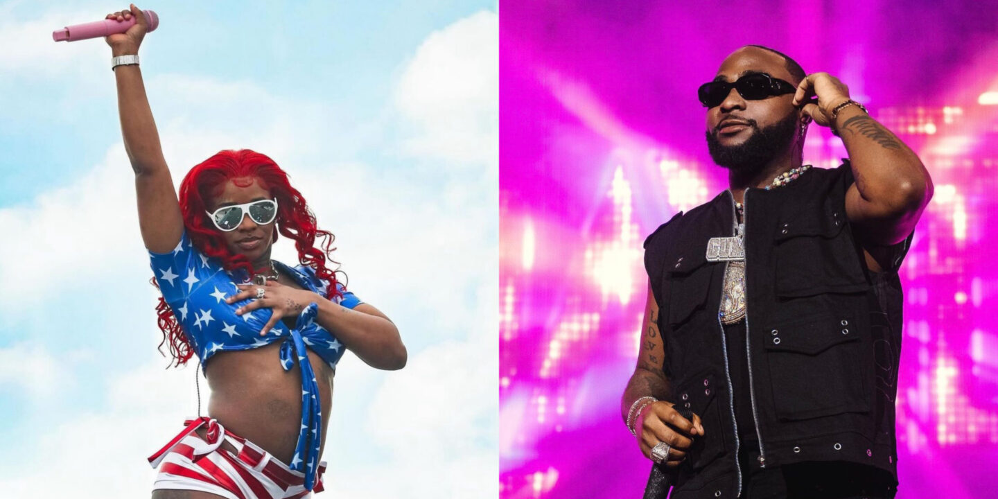 Davido reacts to Sexyy Red's hit song 'Get It Sexyy' | Notjustok
