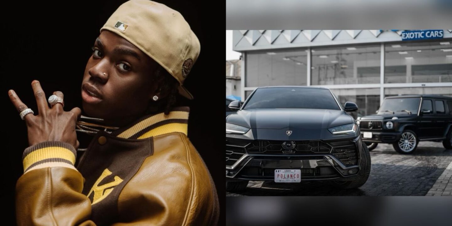 Rema acquires 2 new cars, celebrates with Crayon | Notjustok