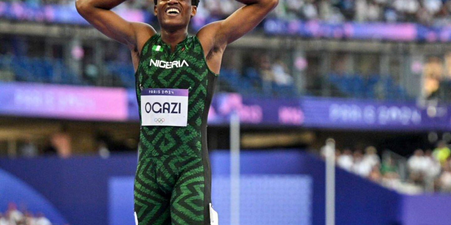 Samuel Ogazi equals Nigeria's 36 year old record at the Olympics