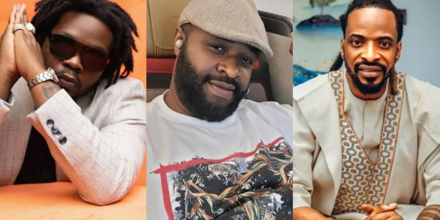 Olamide hails Femi Adebayo's film, bonds with 9ice, others | Notjustok