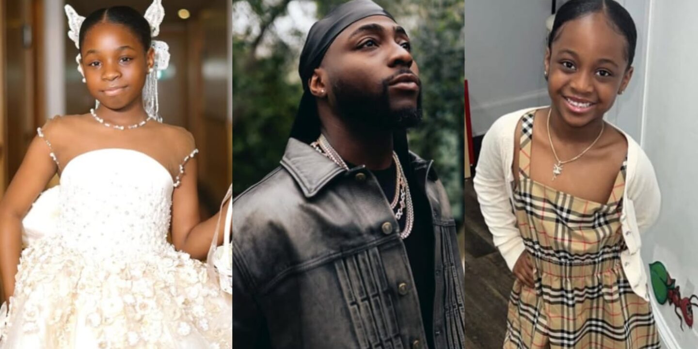 All the beautiful moments Davido has publicly shared with his kids ...